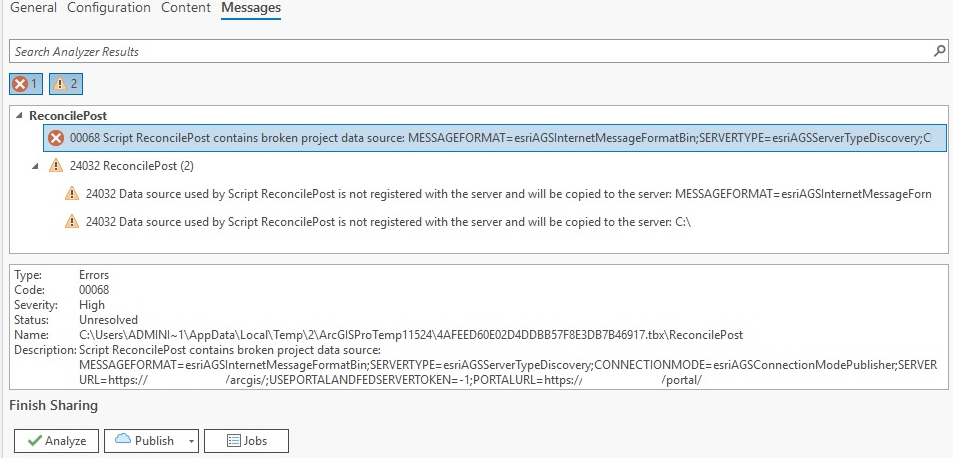 Solved: API for Python script publishing as GP service - Esri Community