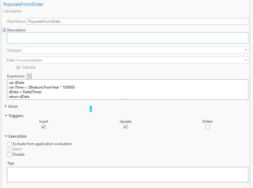 Requirement to allow time slider for date BCE - Esri Community