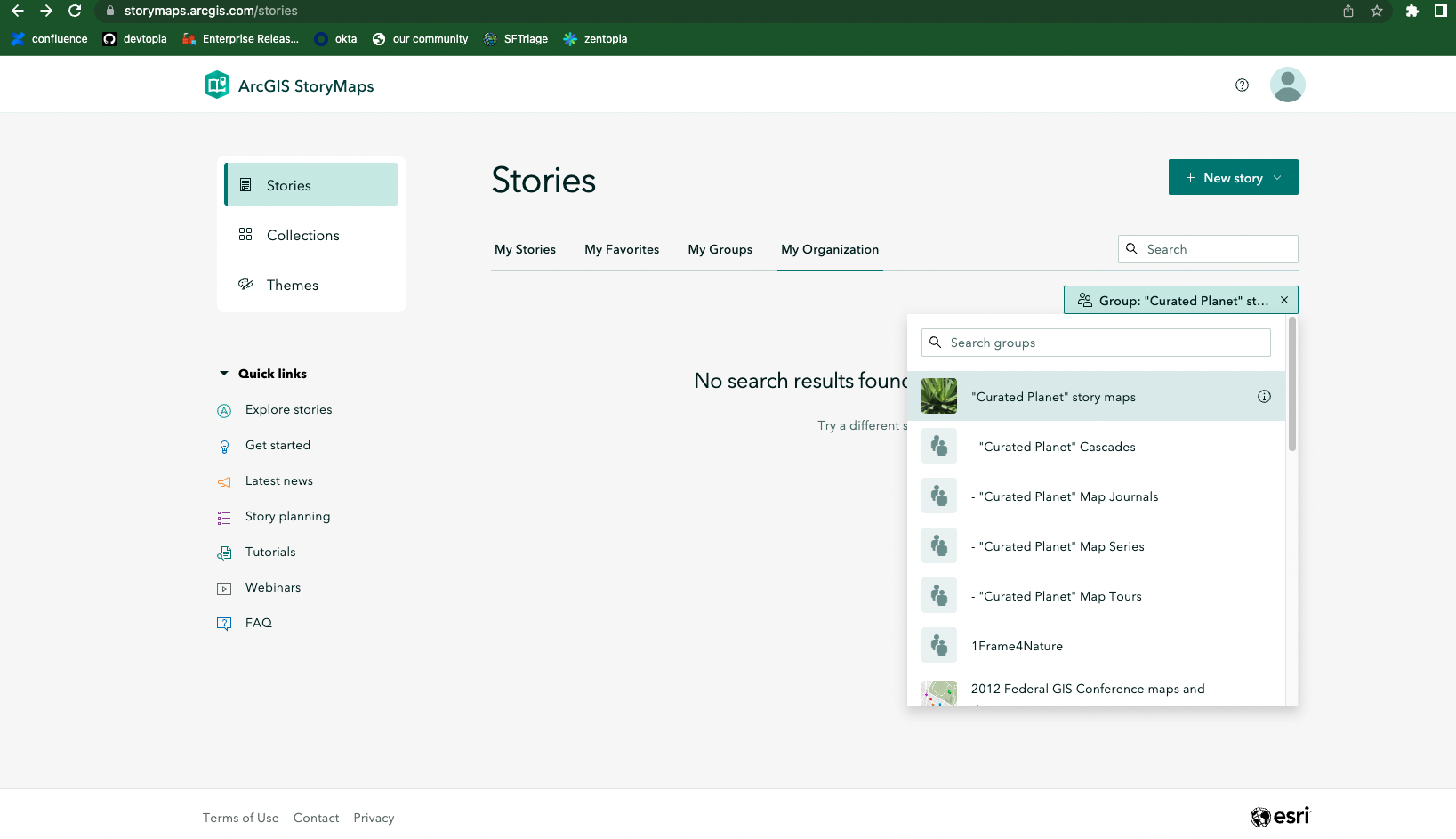 Publish a Story Map in the same gallery from diffe... - Esri Community