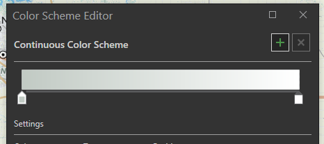 Dark mode - clarify which color bucket is selected... - Esri Community
