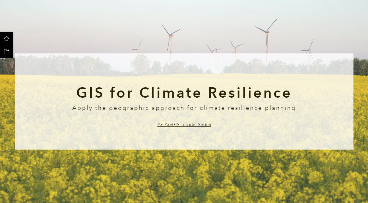 Learn Team Updates: New Modern GIS, GIS for Climat... - Esri Community