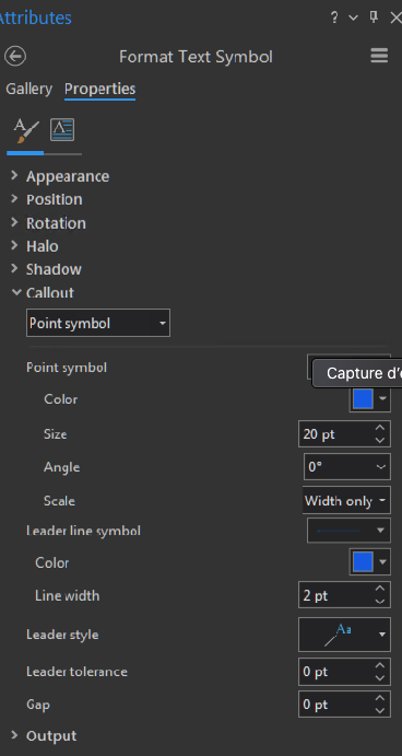 Solved: How to label with a leader to a symbol and label - Esri Community