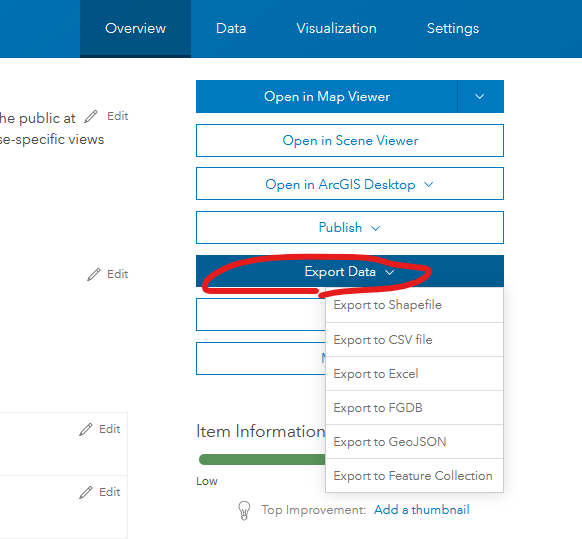 Download from a REST-based Feature Layer in a Site - Esri Community