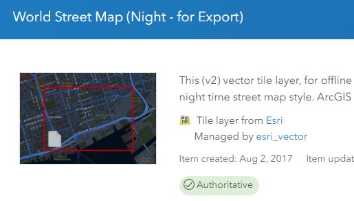 Solved: Vector map's styles/root.json file is not packaged... - Esri Community