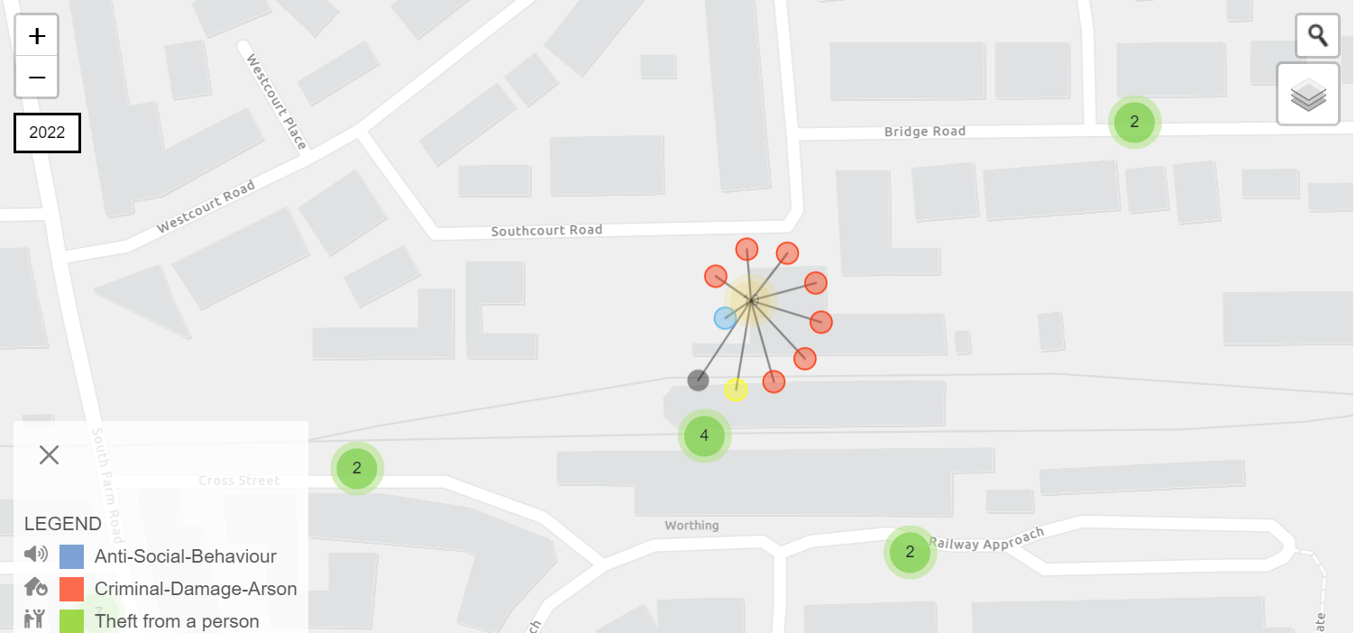 Spidify Cluster / Expand Cluster at max zoom - Esri Community