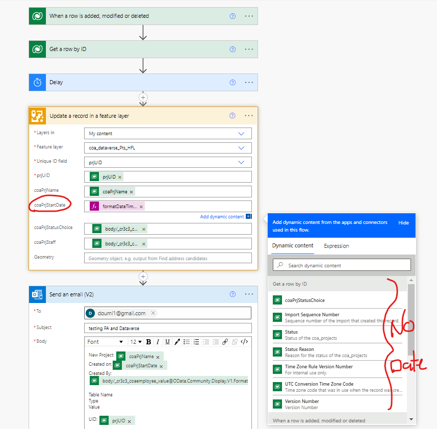 Solved: updating Date Field not working - Esri Community