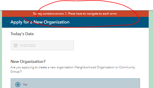 Solved Feature Layer Created From Survey Not Showing Data Esri Community