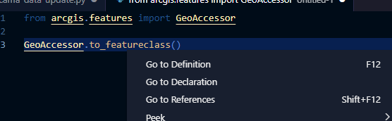 Solved: I'm done with Spatially Enabled DataFrames - Esri Community
