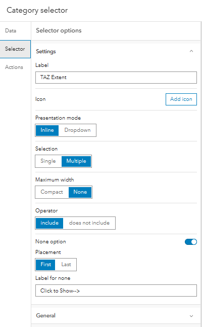Solved: Multiple option on category selector defaults to A... - Esri ...