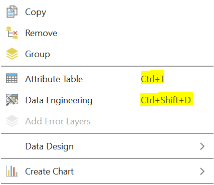 Implement right-click menu single-key accelerators... - Esri Community