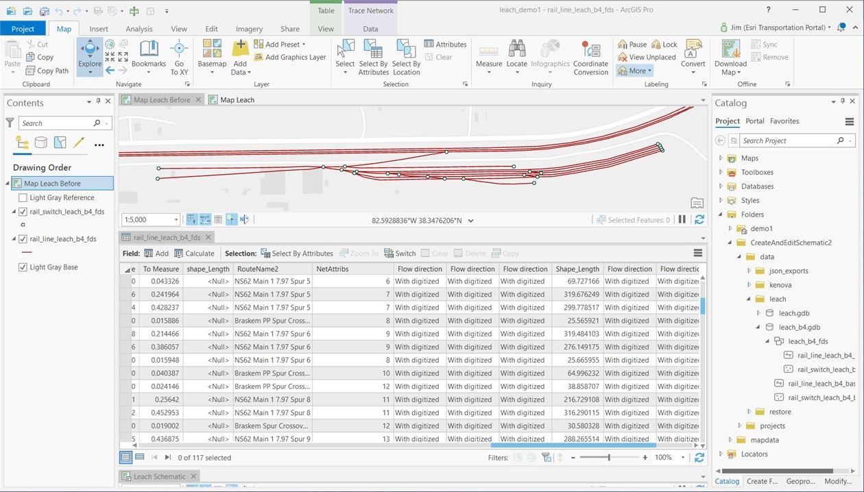 Create a Schematic Map for a Railroad Line - Esri Community