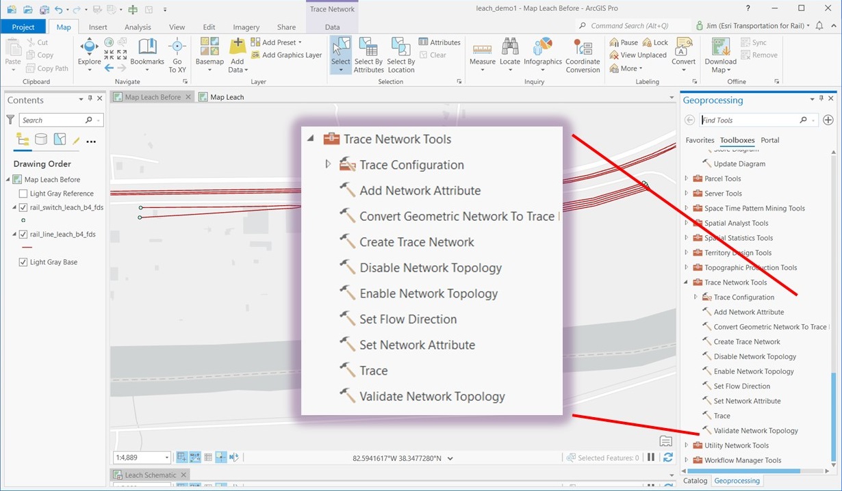 Create a Schematic Map for a Railroad Line - Esri Community