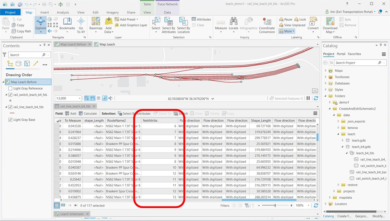 Create a Schematic Map for a Railroad Line - Esri Community