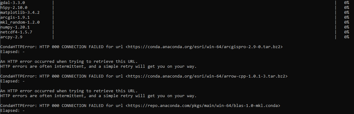 Solved: Python package cloning not working - Esri Community