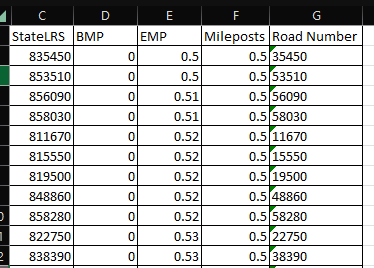 Solved: create milepost feature class from road feature cl... - Esri ...