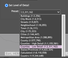 Solved: Arcgis shows less neighborhood names than google m... - Esri Community