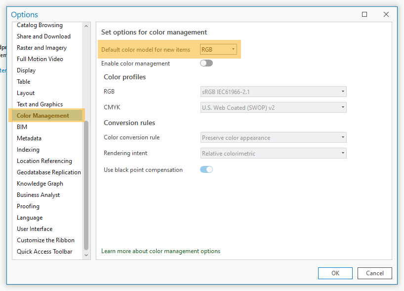 Allow user to lock default color scheme in Color S... - Esri Community
