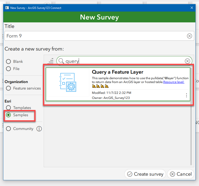 Solved: Search() and pulldata() with feature service - Esri Community