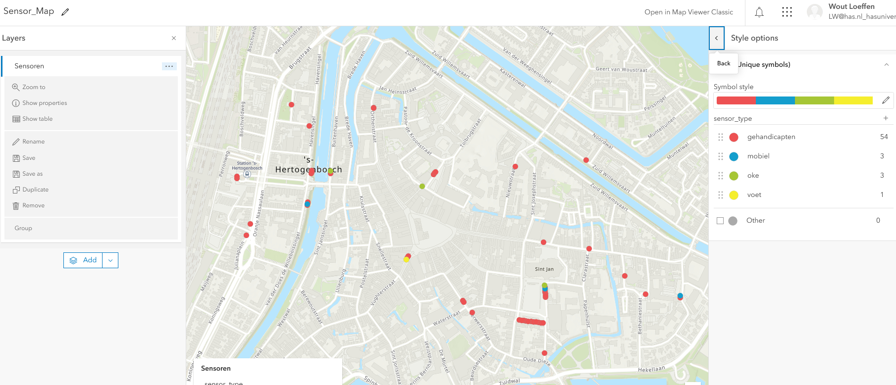 Symbology from ArcGIS Online Map not refreshing in... - Esri Community