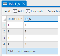 Easier row creation using keyboard in standalone t... - Esri Community