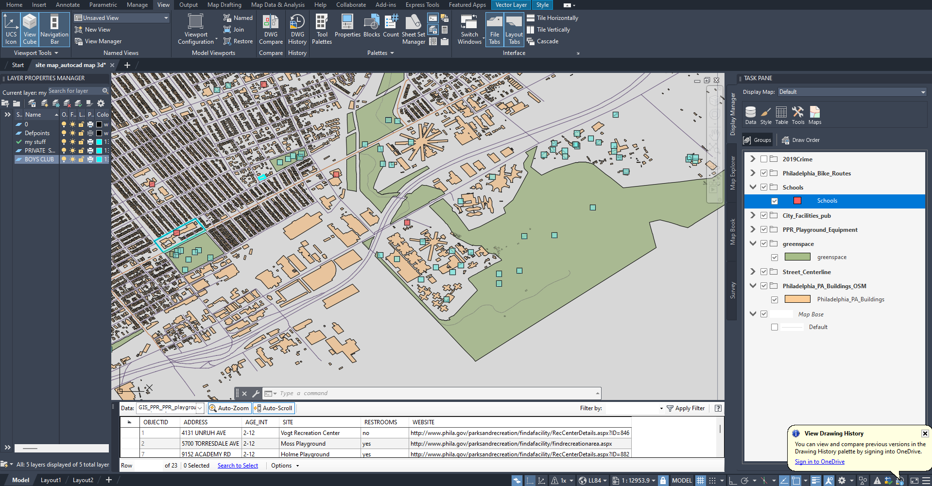 ArcGIS data appears skewed in AutoCAD Map 3D 2023 - Esri Community