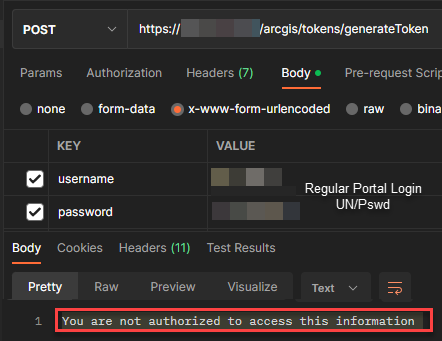 Solved: Permission requirements for REST API calls to gene... - Esri Community