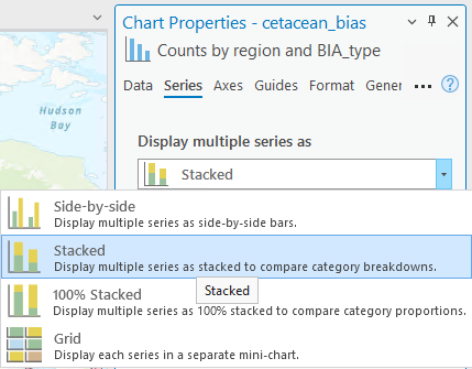 Stacked bar charts - Esri Community