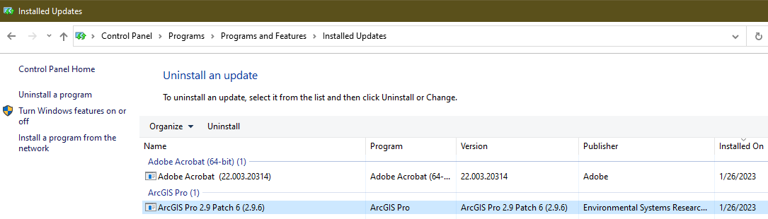 ArcGIS Pro Build Numbers vs Versions - Esri Community