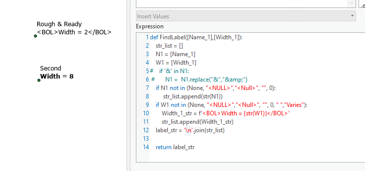 Solved: Labeling using ampersand (&) symbol in text via Py... - Esri ...