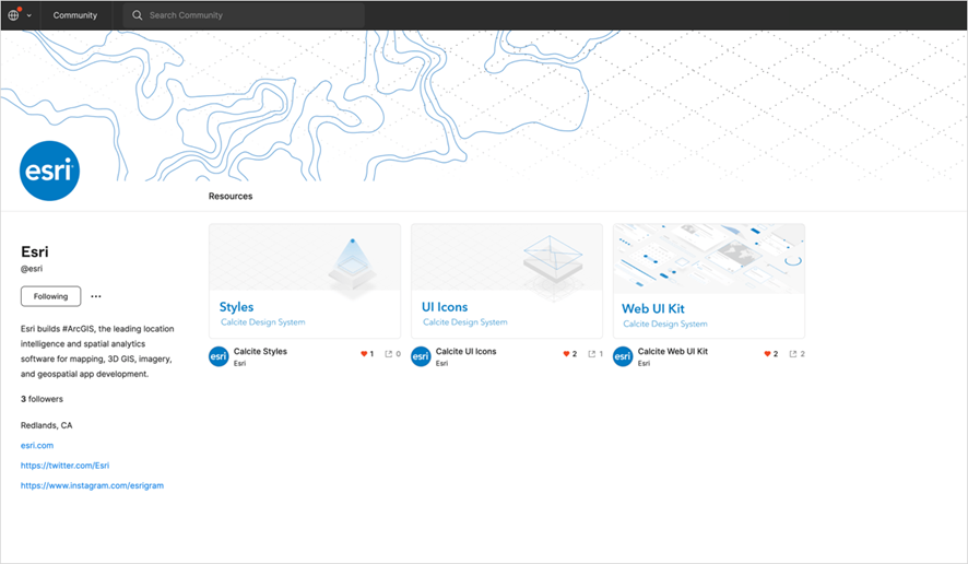 Calcite Design System 1.0 がリリースされました！ - Esri Community