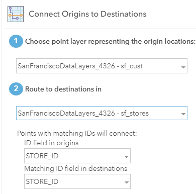 Many to Many Connect Origins to Destinations - Esri Community