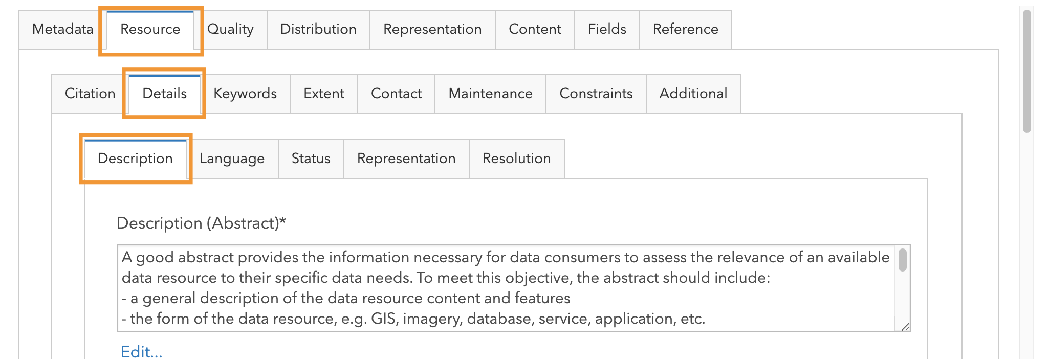 Create ISO Metadata in ArcGIS Online per the FGDC Guidance