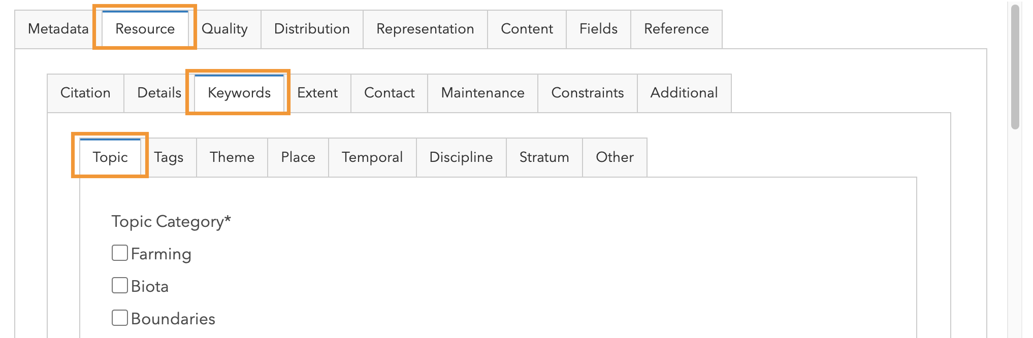Create ISO Metadata in ArcGIS Online per the FGDC Guidance