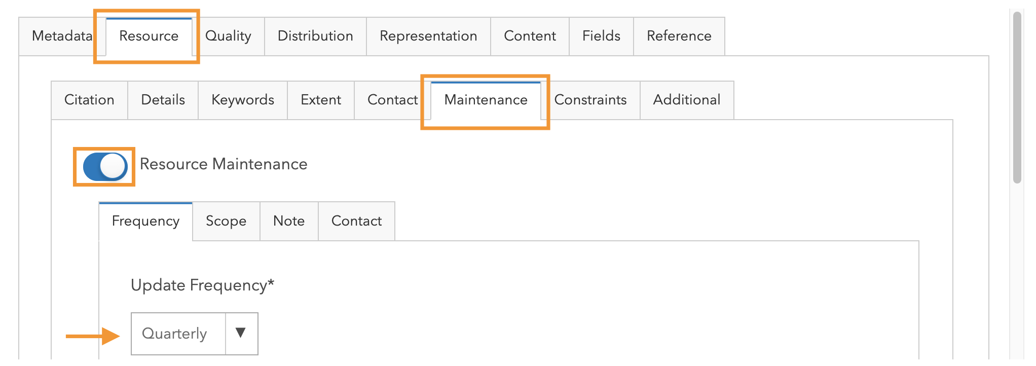 Create ISO Metadata in ArcGIS Online per the FGDC Guidance