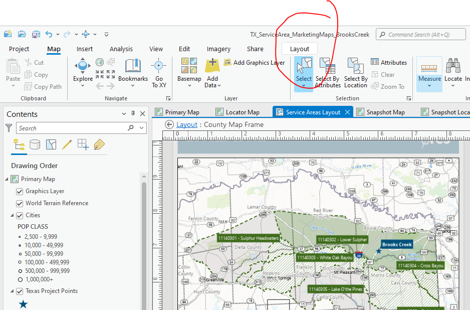 Graphics Selection Tool in Layout View - Esri Community
