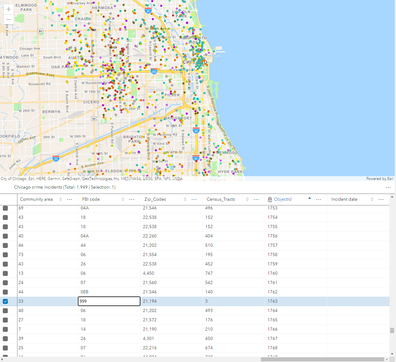 Solved: Feature Table editing Bug - Esri Community