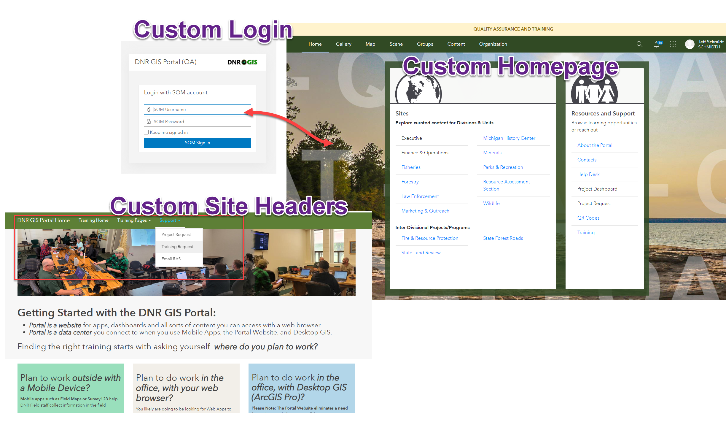 Change color of banners in AGOL and Enterprise - Esri Community