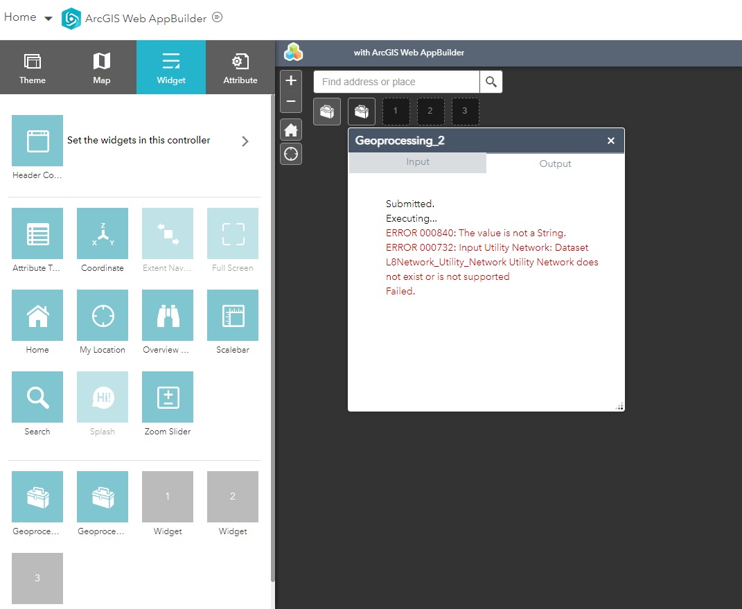 Validate Network Topology web tools - Esri Community