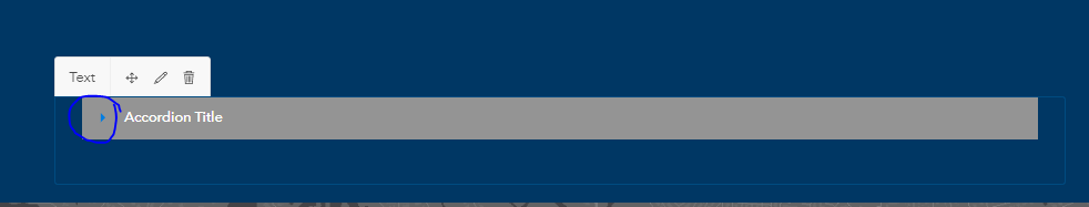 Custom color of Icon in accordion - Esri Community