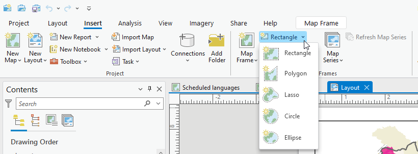 Conical map projection for Arctic North Pole displ... - Esri Community