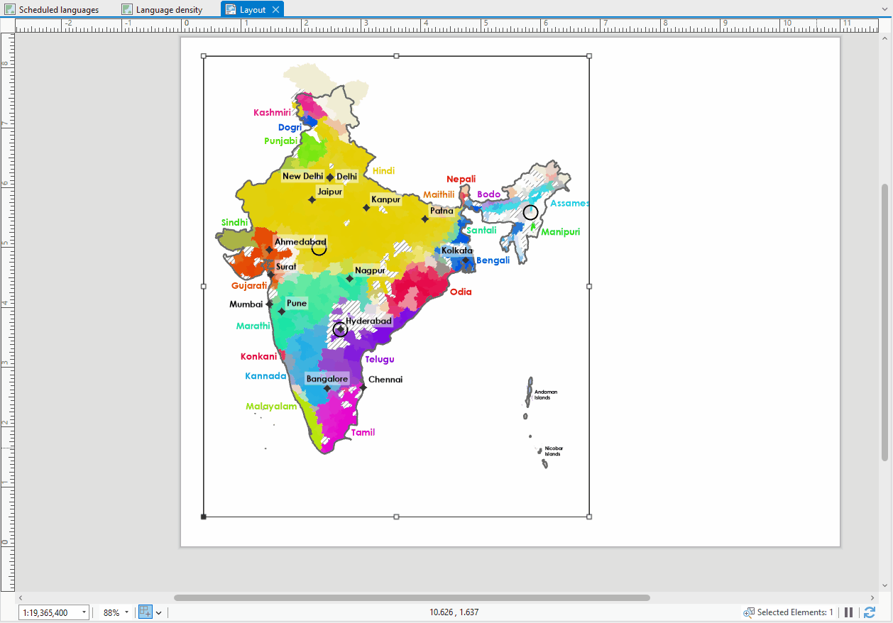 Conical map projection for Arctic North Pole displ... - Esri Community