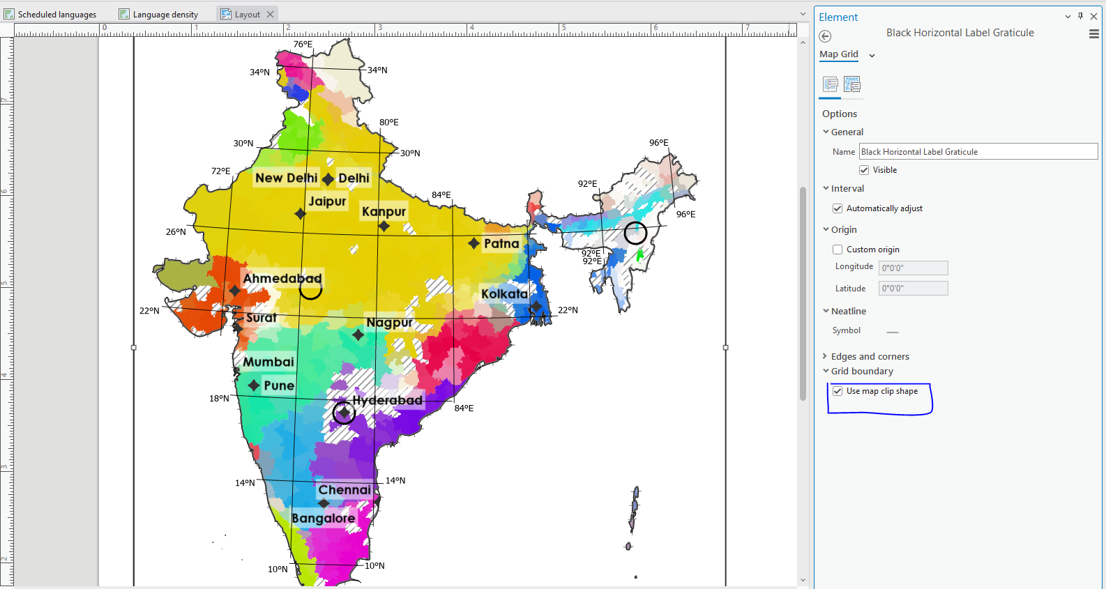 Conical map projection for Arctic North Pole displ... - Esri Community