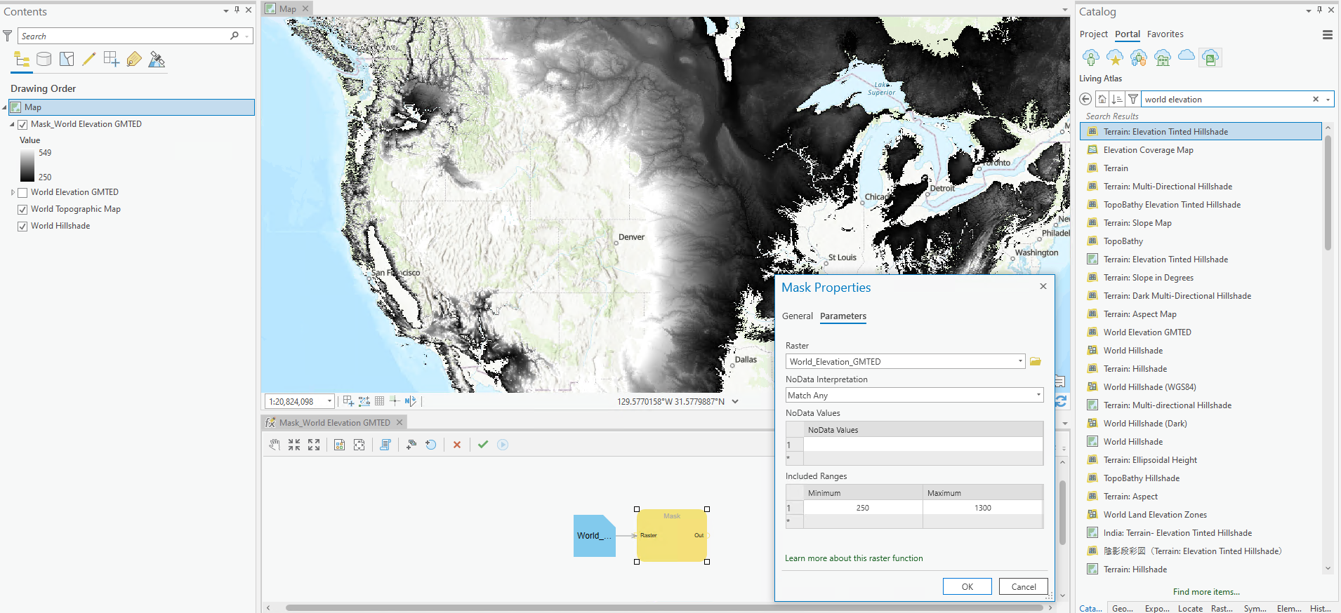 Solved: Elevation definition query using living atlas - Esri Community