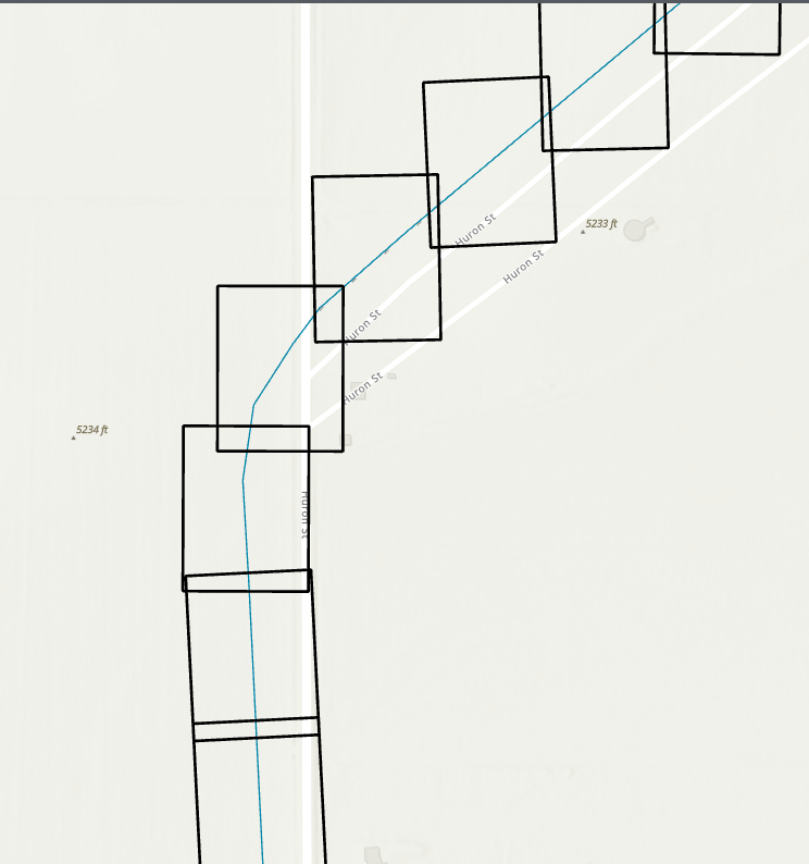 Strip Map Index Features but without angle please - Esri Community