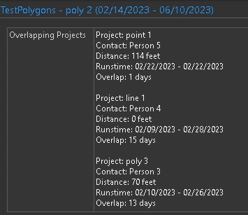 Solved: Arcade Pop Ups and Lists for features that interse... - Esri Community
