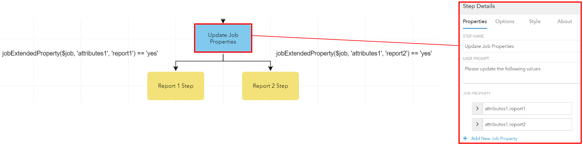 Configure Path based on Extended Property field - Esri Community