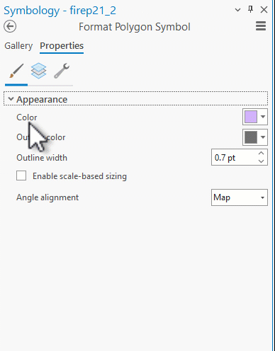 Keyboard support for the color palette - Esri Community