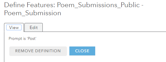 Can Join Feature Hosted View Layer Inheret View Esri Community
