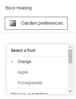 Solved: Calcite Block heading causing dropdown list shift - Esri Community