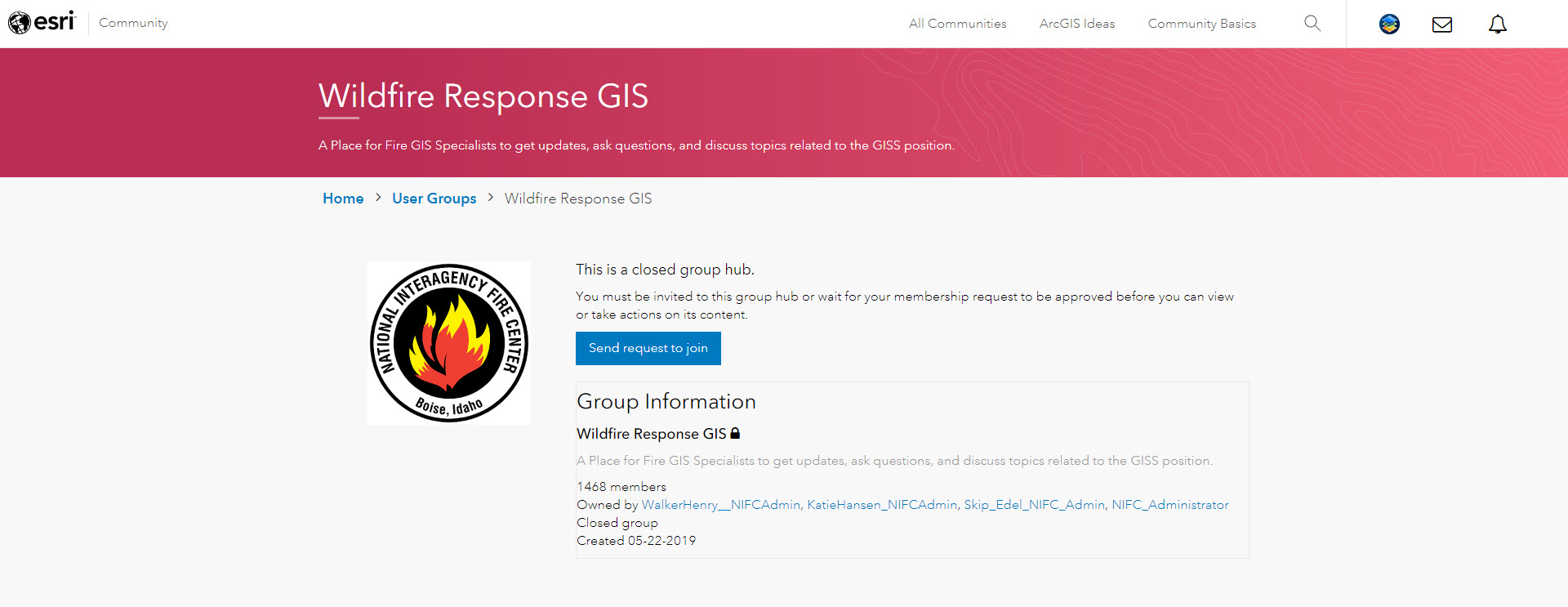 Esri Community Member Spotlight: The NIFC Org Team - Esri Community